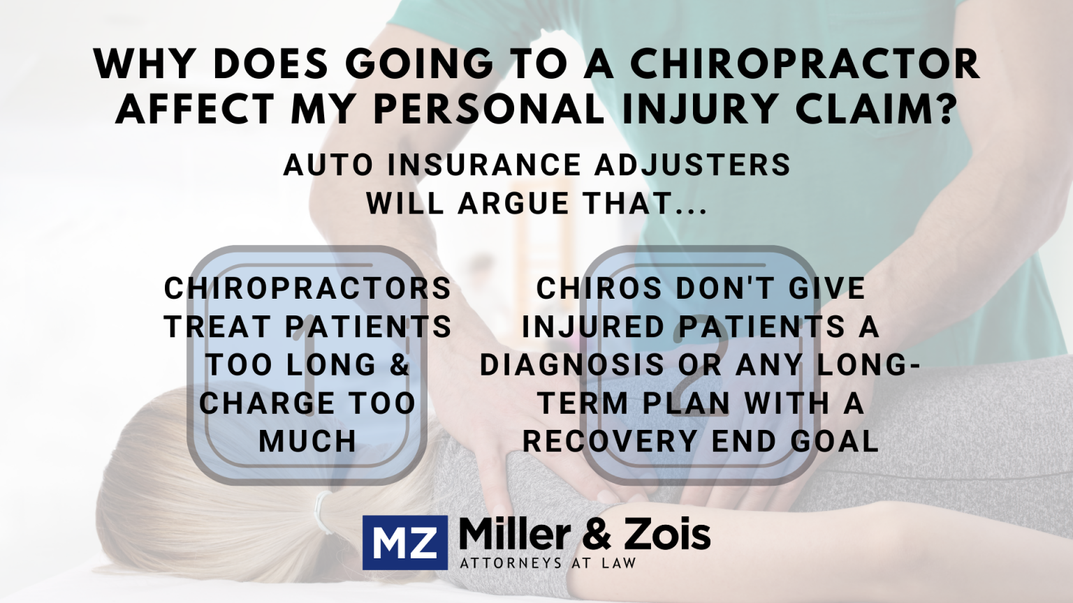 Can I Use a Chiropractor to Treat My Auto Accident Injuries? — Maryland ...